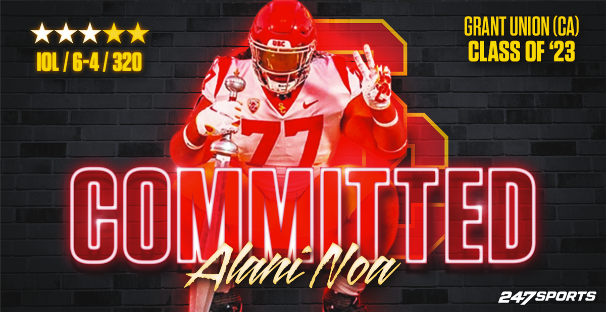 OL Alani Noa announces commitment to USC