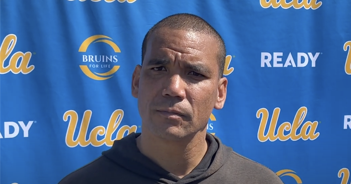 UCLA ILB coach Scott White on Isaiah Chisom, rising young players ...