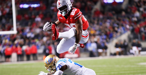 Photos: One-handed catches, hurdles and more in Ohio State's victory ...