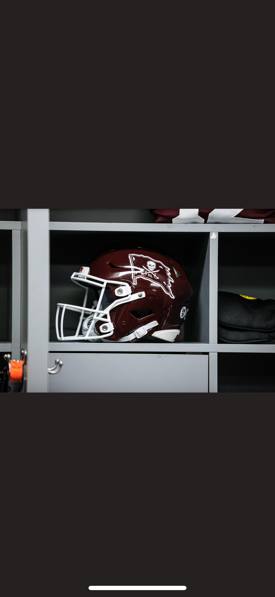 OT: Miss St Mike Leach helmets