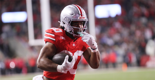 Photos: One-handed catches, hurdles and more in Ohio State's victory ...