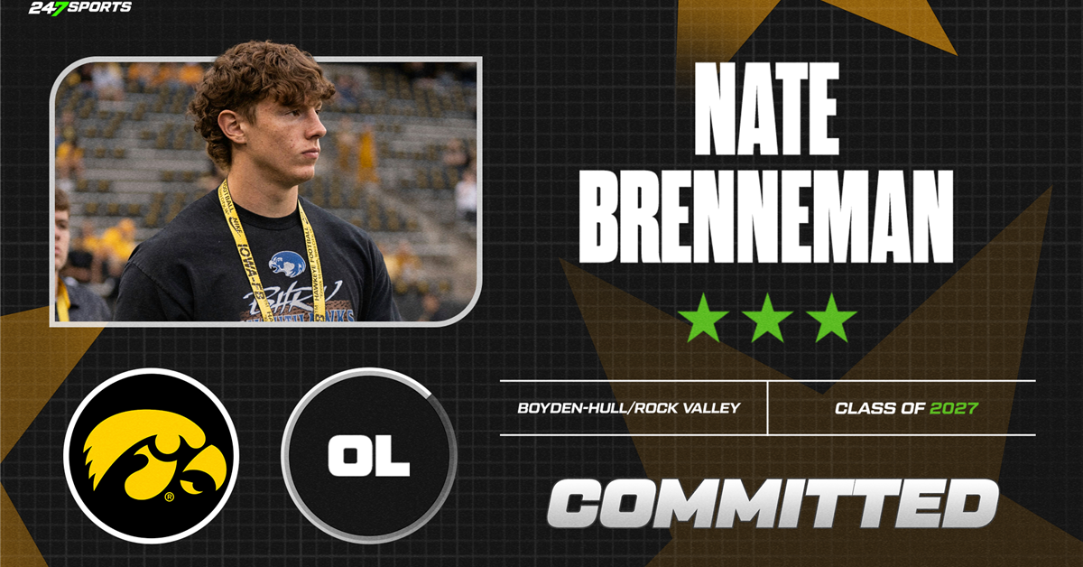 Iowa Football: Hawkeyes Land Commitment From Rock Valley 2027 Offensive ...