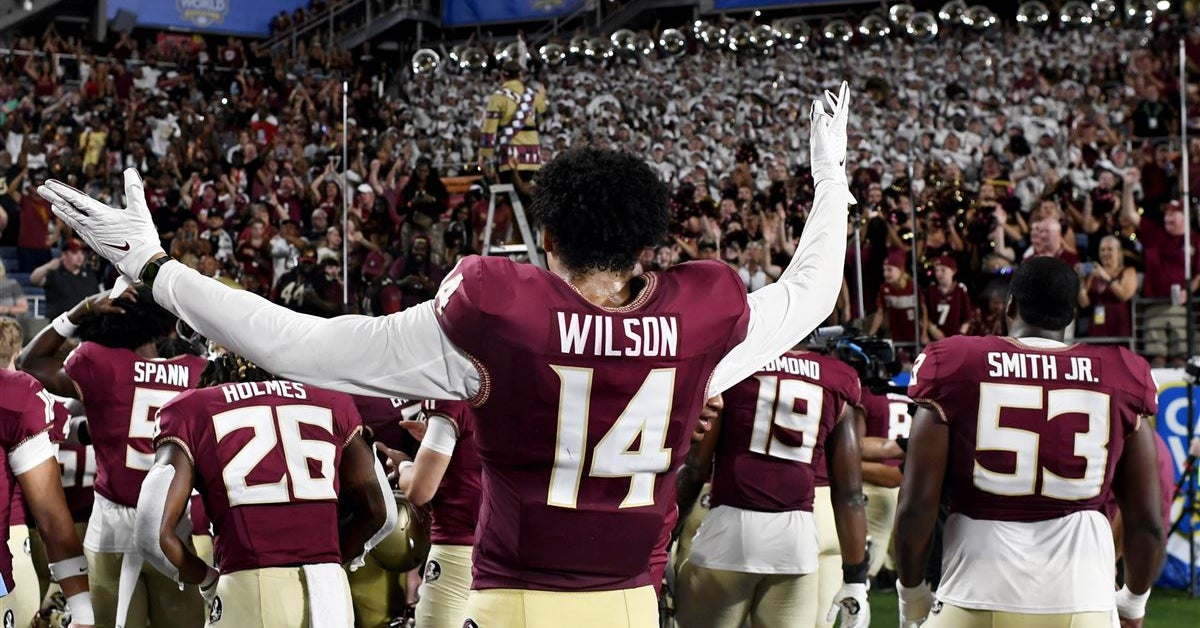FSU WR Johnny Wilson provides positive update after leaving game with ...
