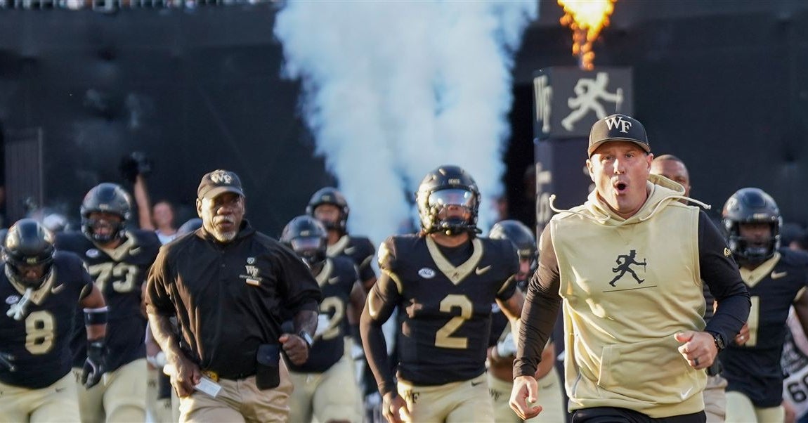 Wake Forest Football coach Jake Dickert gives injury updates, talks ...
