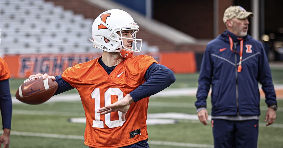 WATCH: Illini QB Brandon Peters discusses new offense, sixth season