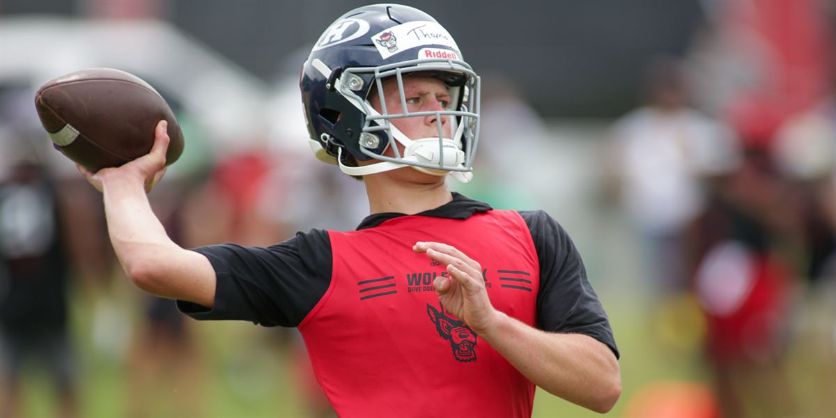 NC State offer 'means a lot' to legacy QB Lex Thomas