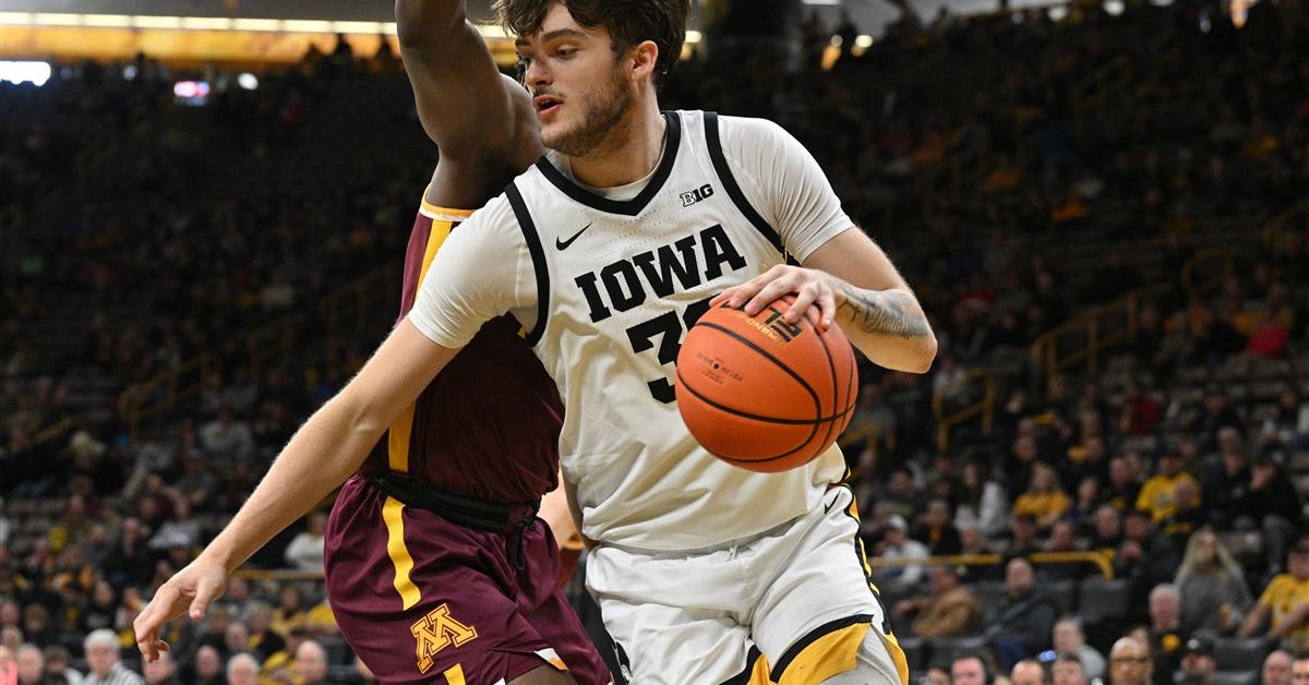 Owen Freeman continues to make Iowa, Big Ten history with historic ...