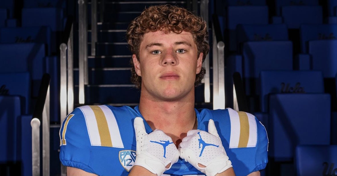 LB Hayden Moore reacts to UCLA offer