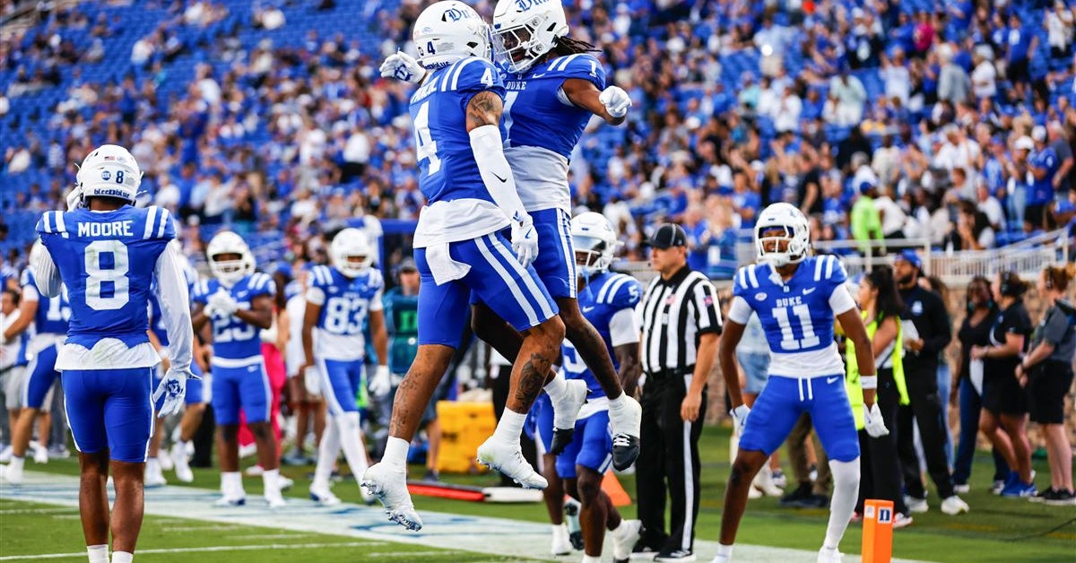 Kickoff time set for Duke Football game vs UNC