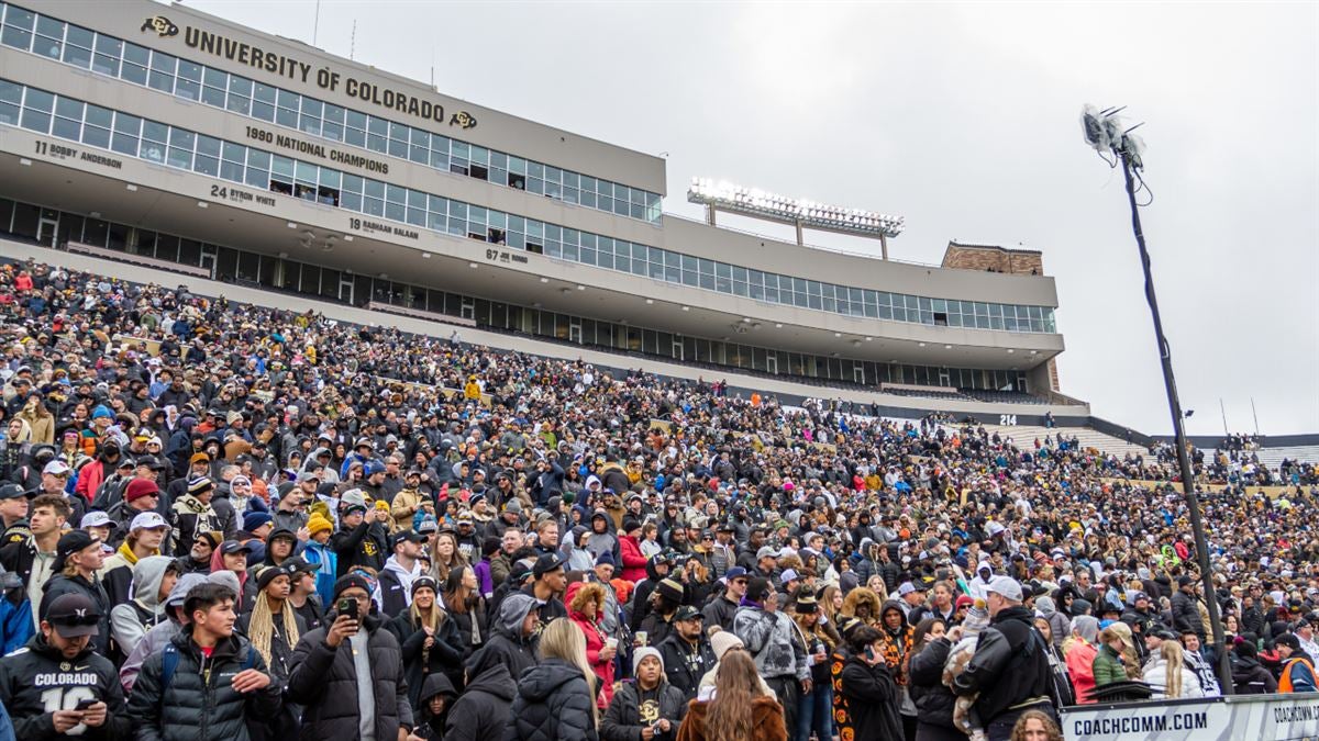Colorado spring game photo gallery No. 1: Buffs perform in front of a ...
