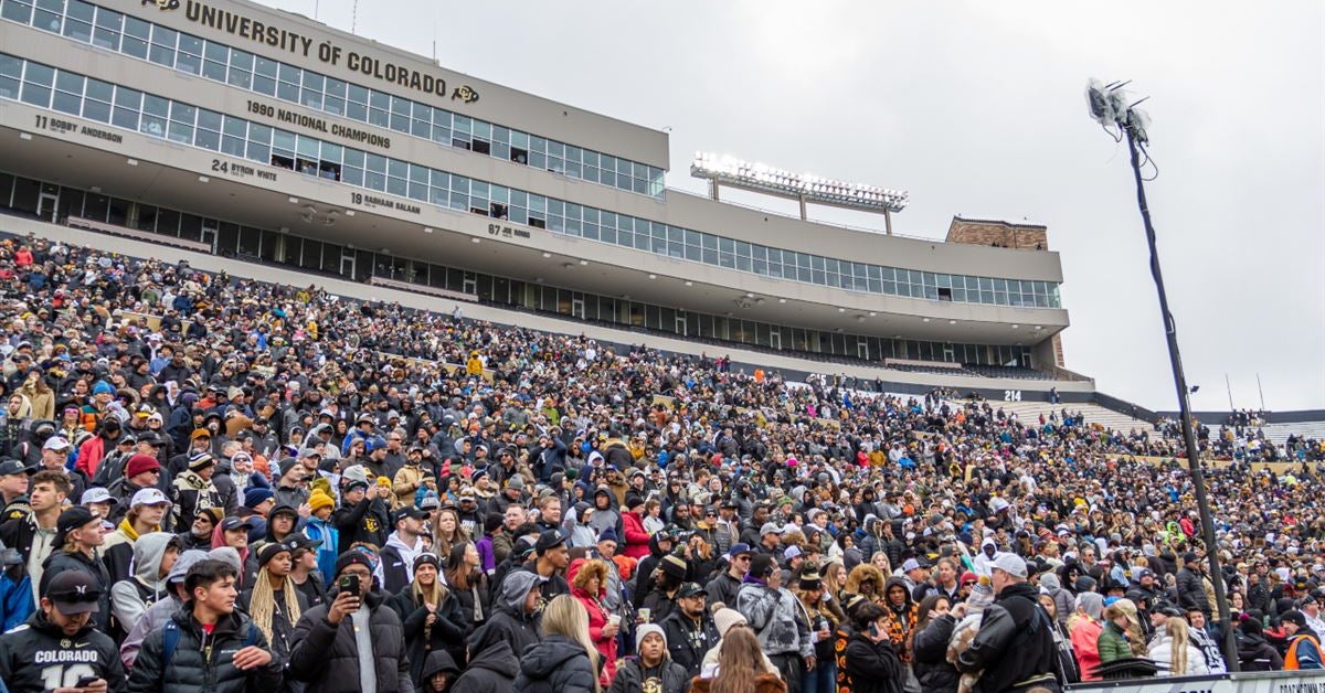 Colorado spring game photo gallery No. 1: Buffs perform in front of a ...