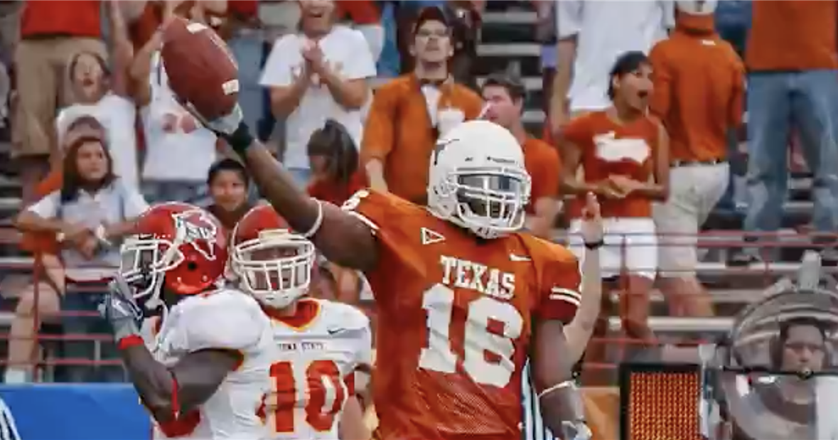 Watch: Texas spotlights Jermichael Finley in TBT highlight reel