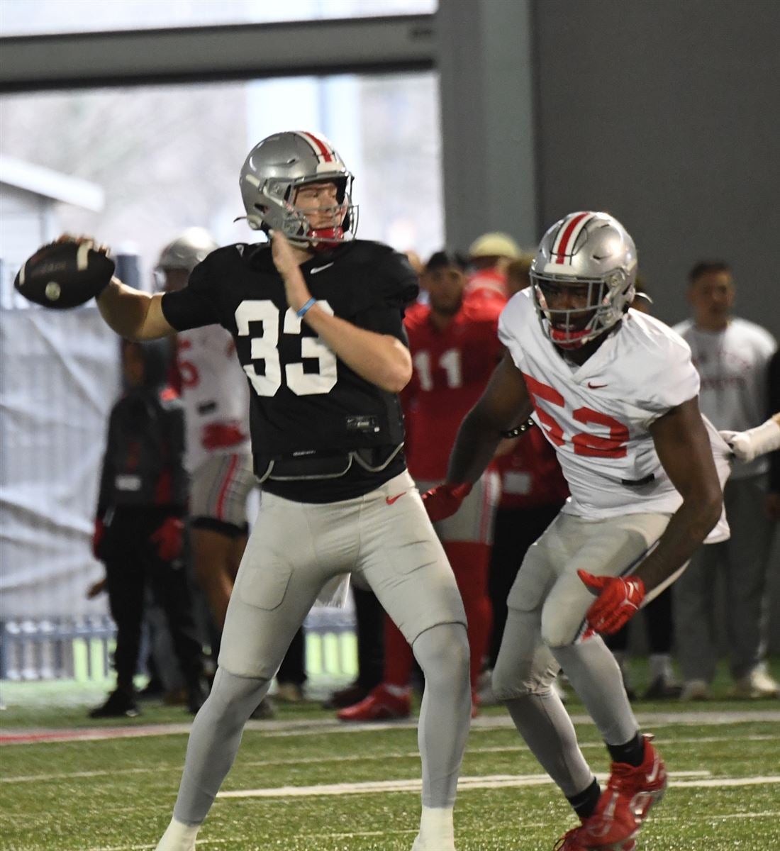 Sights and Sounds: Buckeyes host student appreciation day practice at WHAC