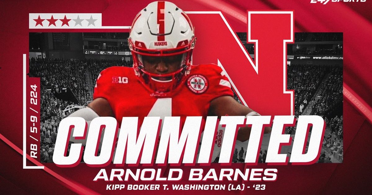2023 RB Arnold Barnes commits to Nebraska