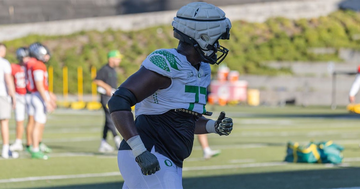 Dan Lanning on Matthew Bedford: 'It's great to see him healthy out there'