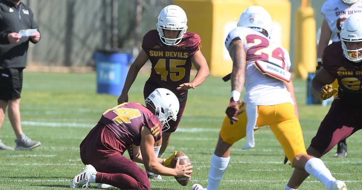 Kicker Zendejas announces return to ASU
