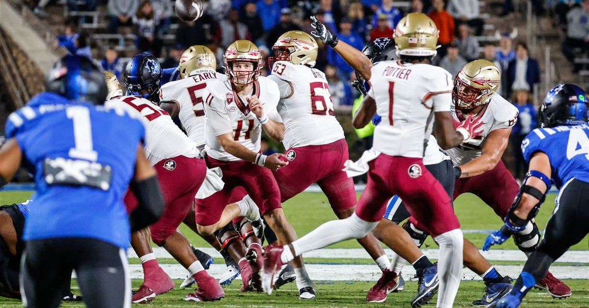 FSU's Official Depth Chart for Game 8 at Miami: No notable changes