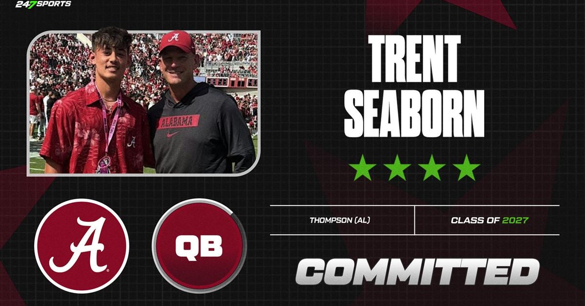 Staying Home: Alabama lands commitment from Thompson (Ala.) quarterback ...