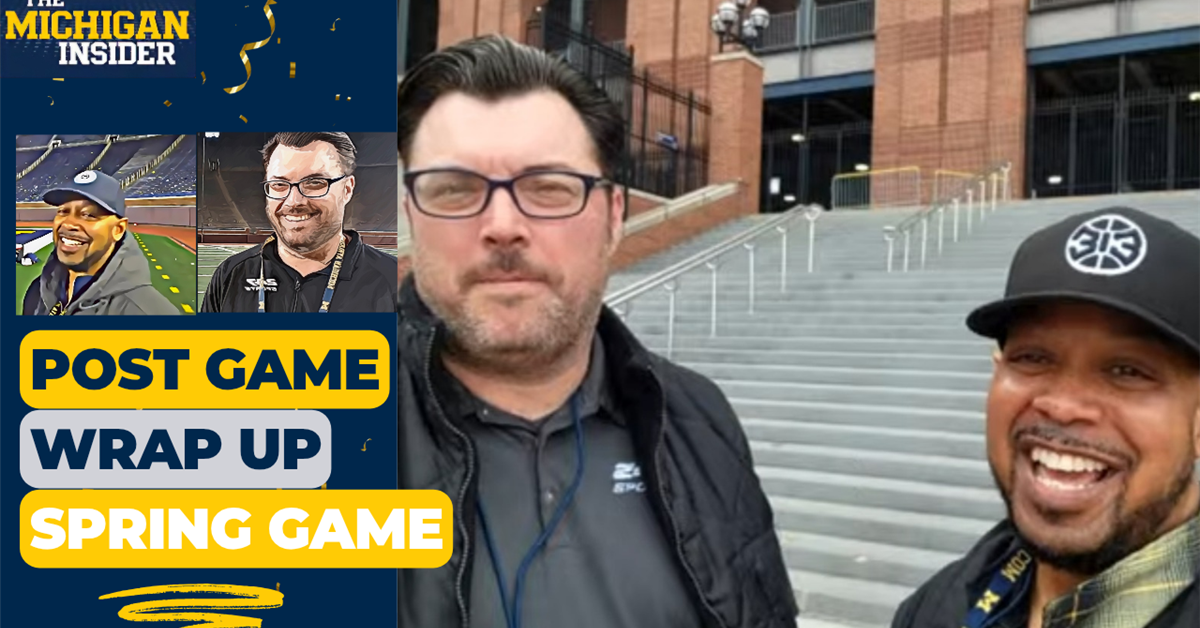 WATCH: Sam Webb & Josh Newkirk break down Michigan's annual spring game