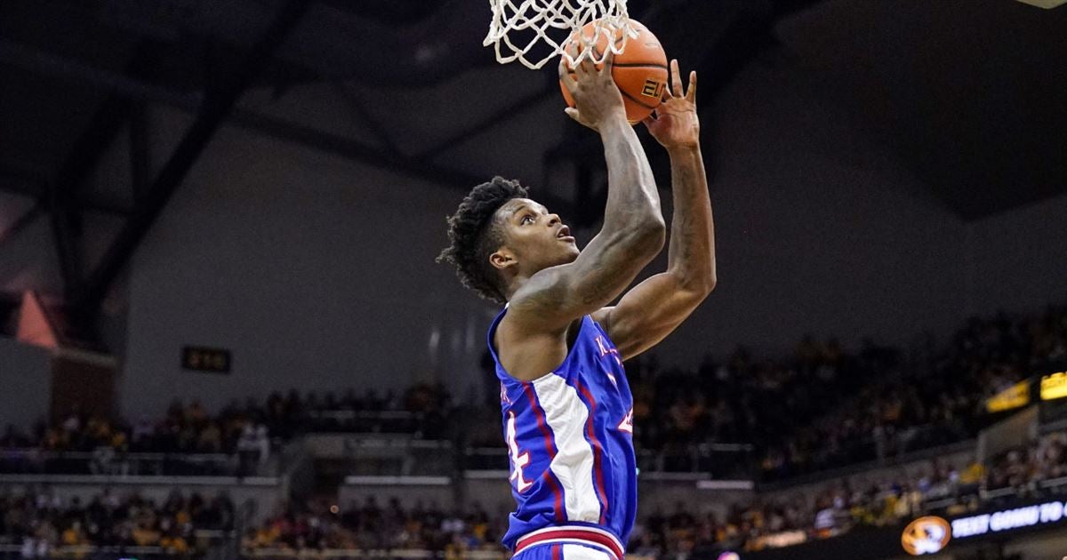 KJ Adams' career performance against Missouri has Bill Self drawing ...