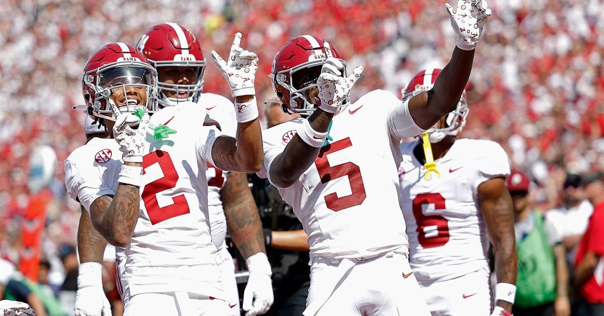 What was said about Alabama's wide receivers during and after 2025 ...