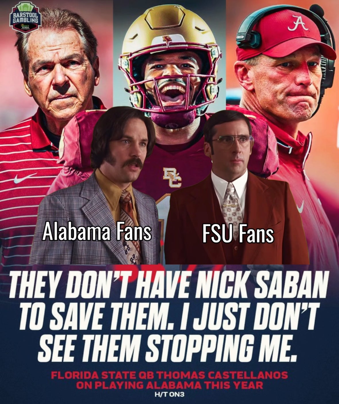 FSU's trash QB calls out Bama