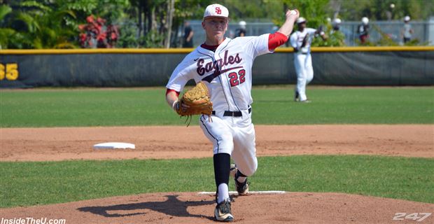 Miami Signee LHP Kaminer Dominant in Eagles’ Playoff-Opening Win