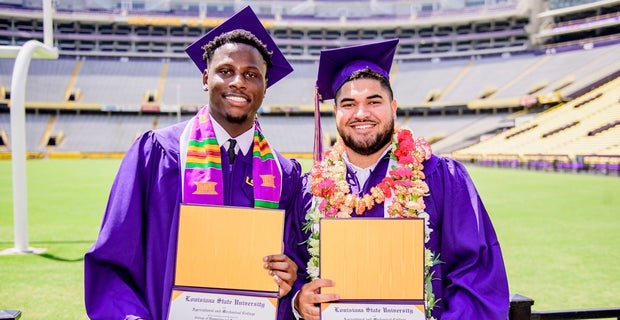 LSU graduates largest athletics class in history