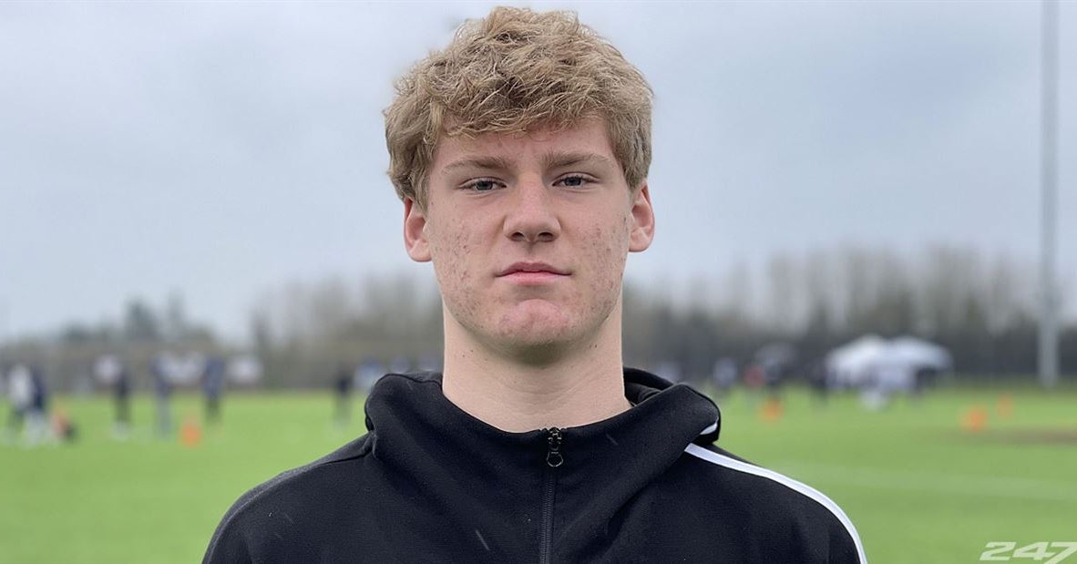 Oregon 2024 TE Charlie Crowell ready to emerge this spring