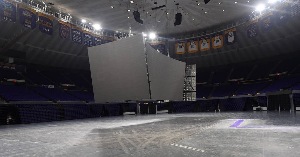 Photos: LSU's new PMAC video board