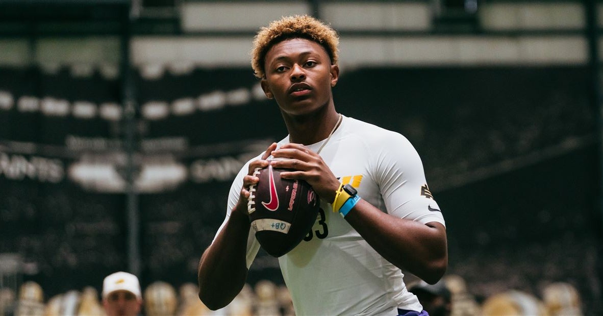 LSU QB commit Peyton Houston shines at Elite 11, targets big-name flips ...