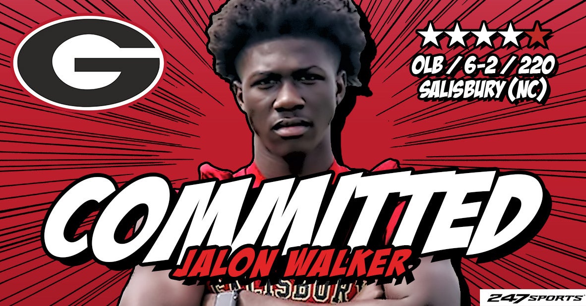 Top247 LB Jalon Walker commits to Georgia: 'It's a great opportunity to ...