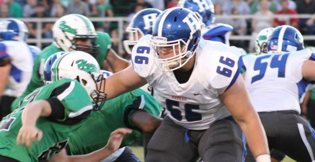 OU commit Logan Roberson playing with 'chip'