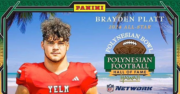 Four-star LB Brayden Platt selected to play in 2024 Polynesian Bowl
