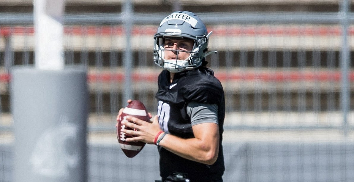 QB John Mateer in a few months goes from FCS-bound to possible WSU backup