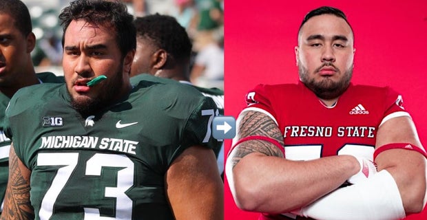 Michigan State OL Transfer Jacob Isaia commits to Fresno State