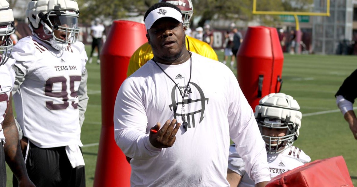 Texas A&M assistant coach Elijah Robinson is the 247Sports National ...