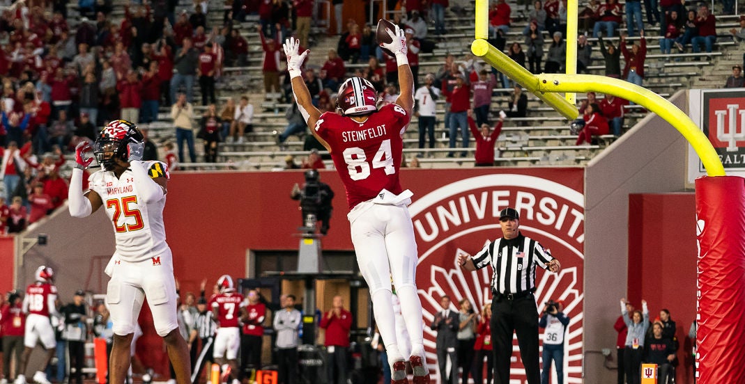 Offseason workouts paying off for Indiana TE Aaron Steinfeldt