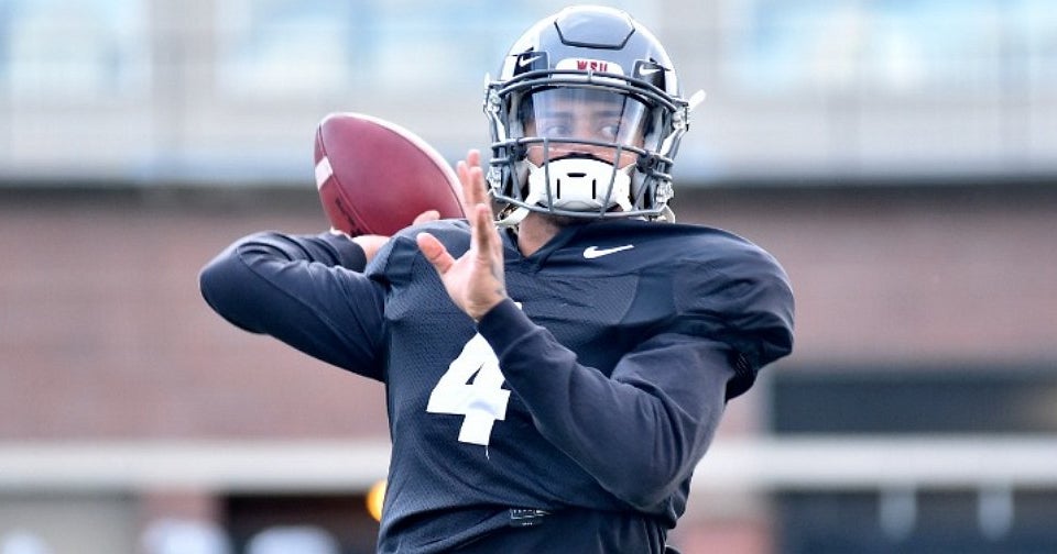 Nick Rolovich names Jayden de Laura WSU’s starting QB