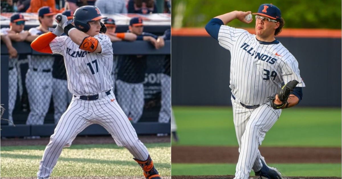Illini notebook: Two Illini baseball players drafted; Illini alum named cross country coach
