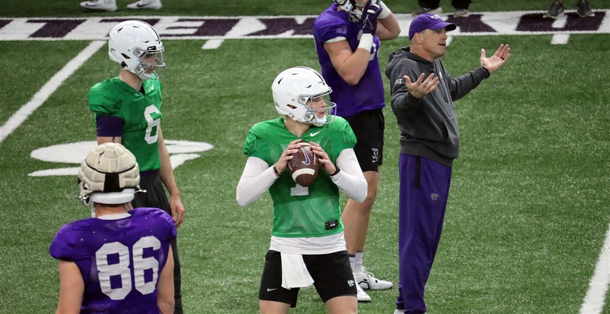 Highlights and photos from Kansas State's Tuesday morning football practice