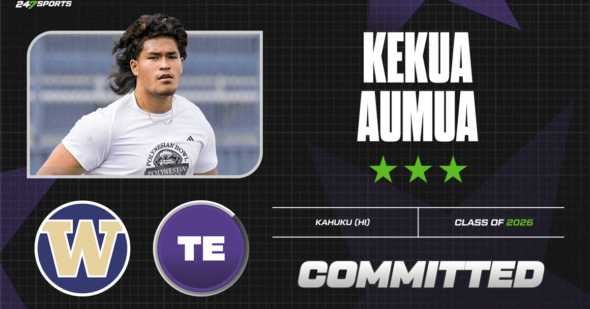 Washington flips TE Kekua Aumua from Florida