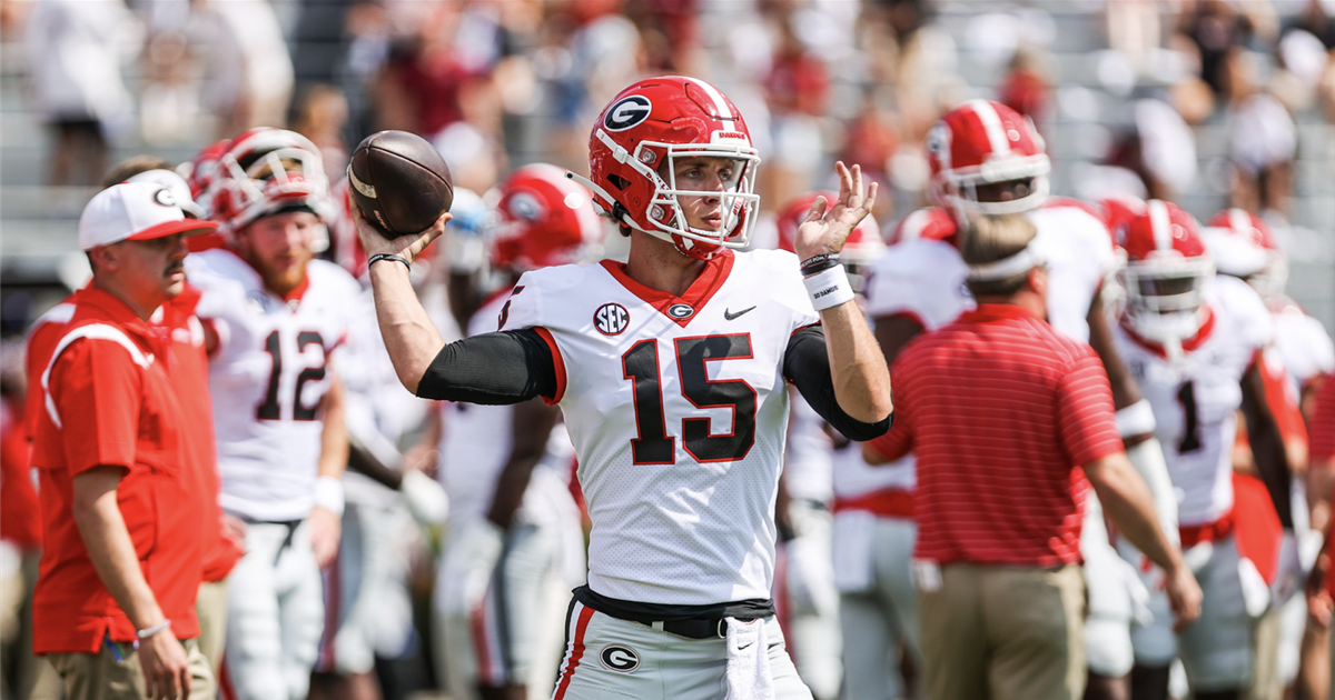 Georgia football: Carson Beck making most of in-game opportunities