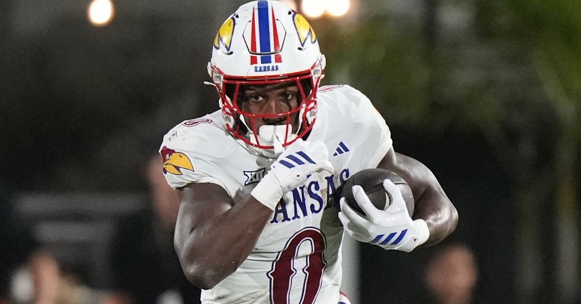 Kansas RB Harry Stewart III to transfer