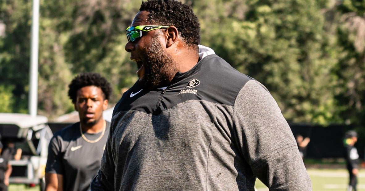 Damione Lewis getting Colorado's new defensive linemen on the same page