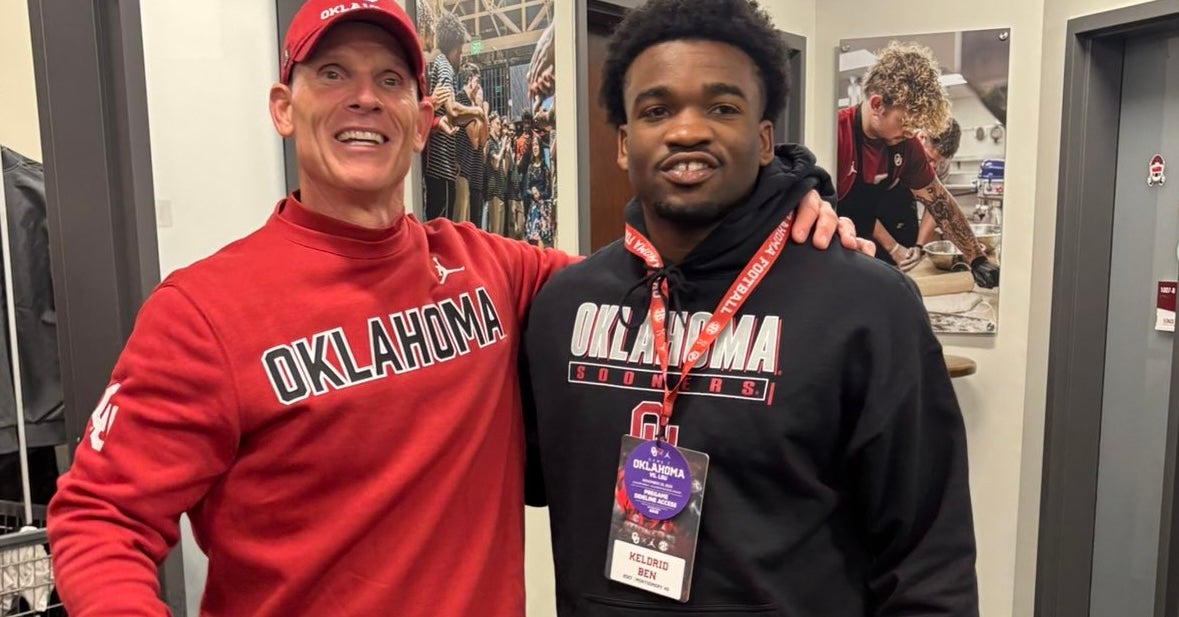 Oklahoma 2027 running back commit Keldrid Ben receives initial ...