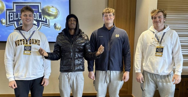 Notre Dame Tackle Commit Owen Strebig Discusses Spring Game Visit