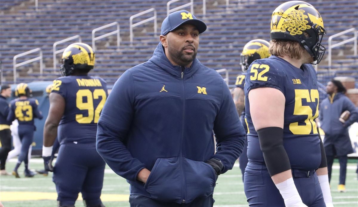 Sherrone Moore press conference: Michigan OC breaks down position ...