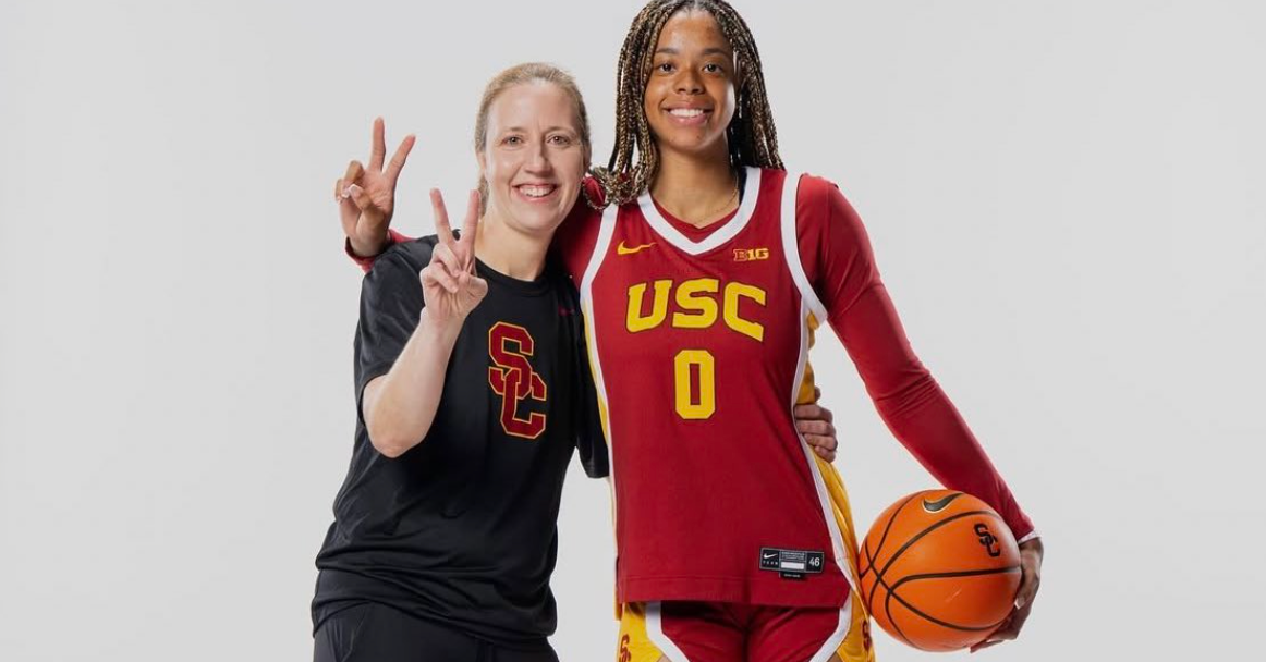Saniyah Hall commits to USC women's basketball: Women of Troy land No ...