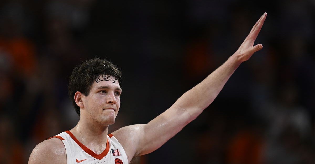 Clemson forward PJ Hall officially declares for the NBA Draft, ending ...